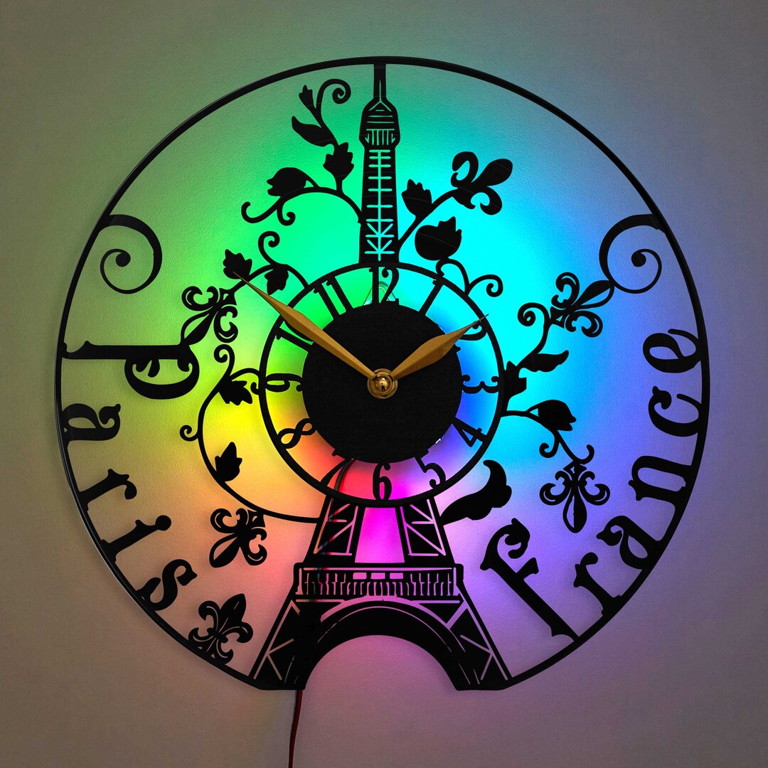 Paris Clock Paris Gift Idea - Etsy