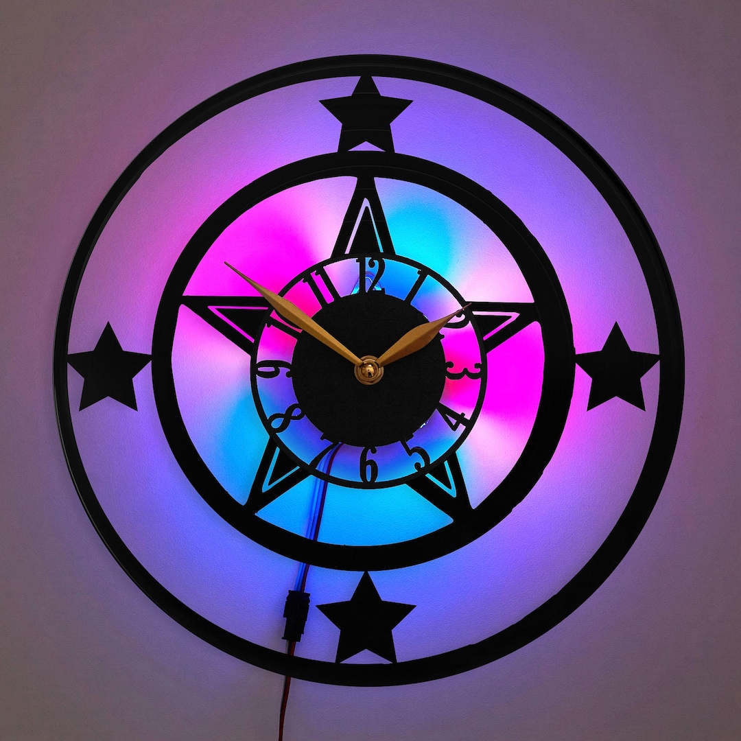 Dallas Football Team Clock Dallas Football Team Gift - Etsy