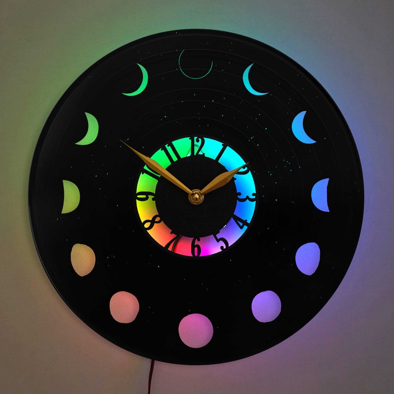 Moon Phase Clock - Etsy