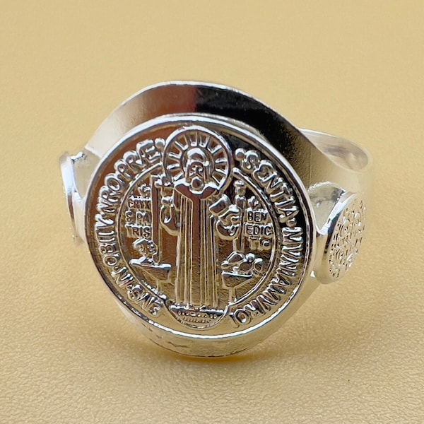 Saint Benedict Ring - Etsy