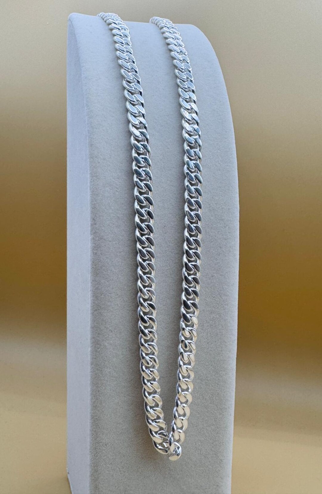 925 Sterling Silver Cuban Link Chain - Bold Statement Jewelry - Etsy