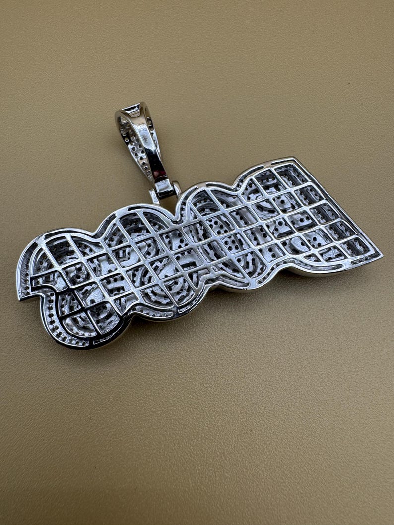 Sterling Silver 'BOSS' Pendant - Italian Crafted Statement Jewelry - Etsy
