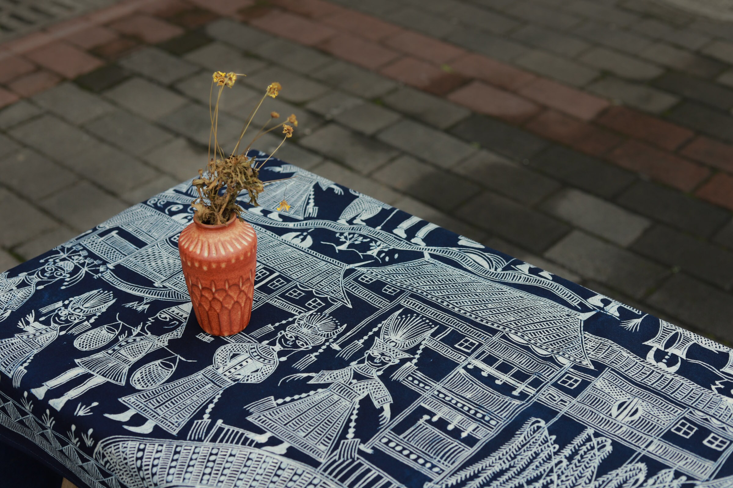 Intangible Cultural Heritage: Authentic Miao Batik Indigo Wall - Etsy