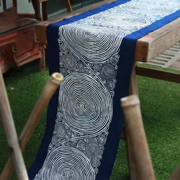 Batik Table Runner - Etsy