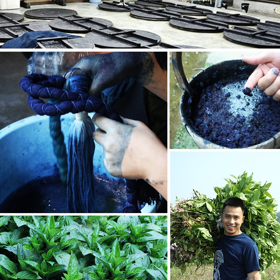 Intangible Cultural Heritage: Authentic Miao Batik Indigo Wall - Etsy