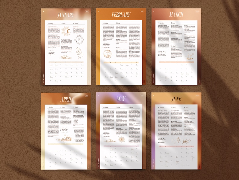 2023 Spiritual Calendar, Magik, Rituals, Moon Phases, Transits, Spells ...