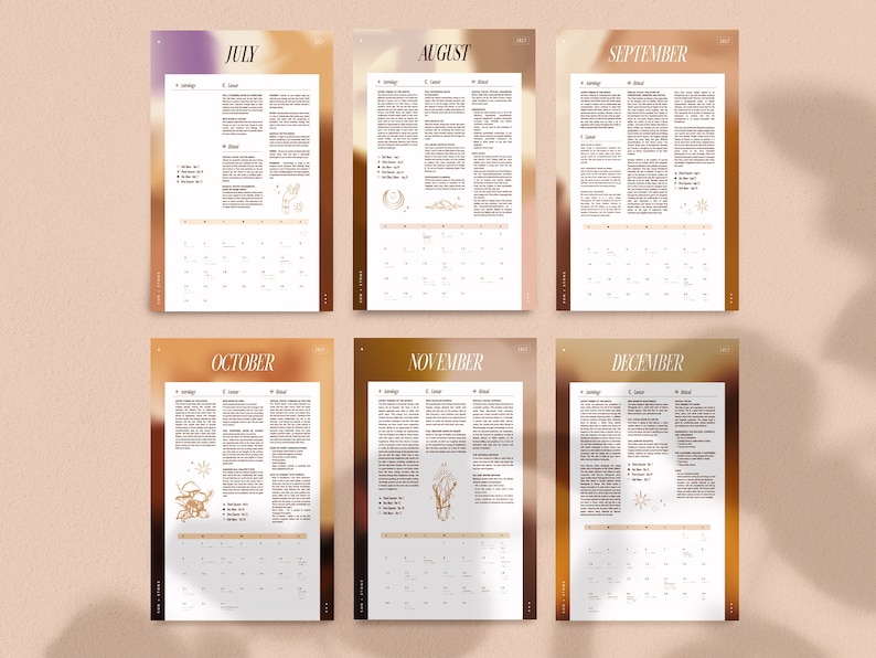 2023 Spiritual Calendar, Magik, Rituals, Moon Phases, Transits, Spells ...