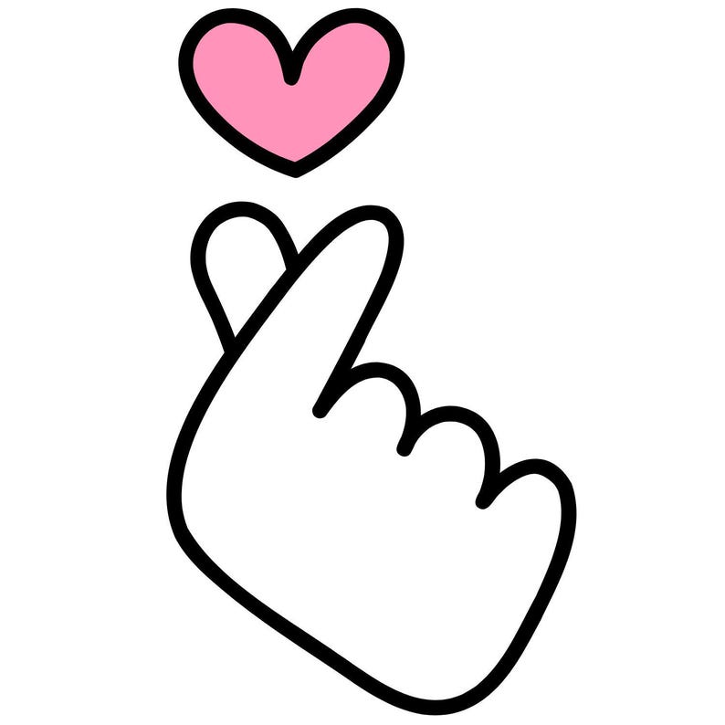 Heart Cute Heart Instant Download PNG, JPG Digital Download - Etsy