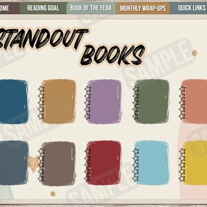 Digital Book Journal Goodnotes Template PDF, Procreate Files - Etsy