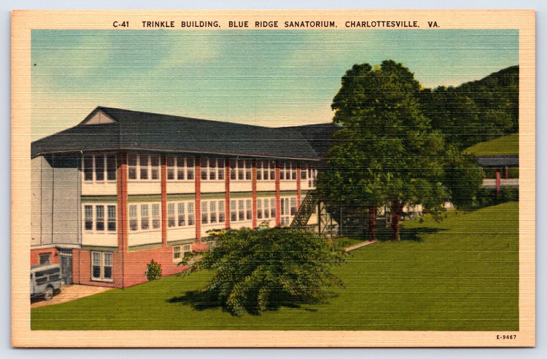 Vintage Postcard, Trinkle Building, Blue Ridge Sanitorium ...
