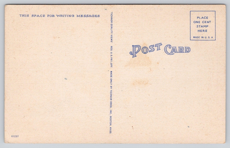 Vintage Postcard, Greetings From Port Jefferson, Long Island New York ...
