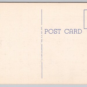 Vintage Postcard, Baltimore Skyline, Moonlit Night View From Washington ...