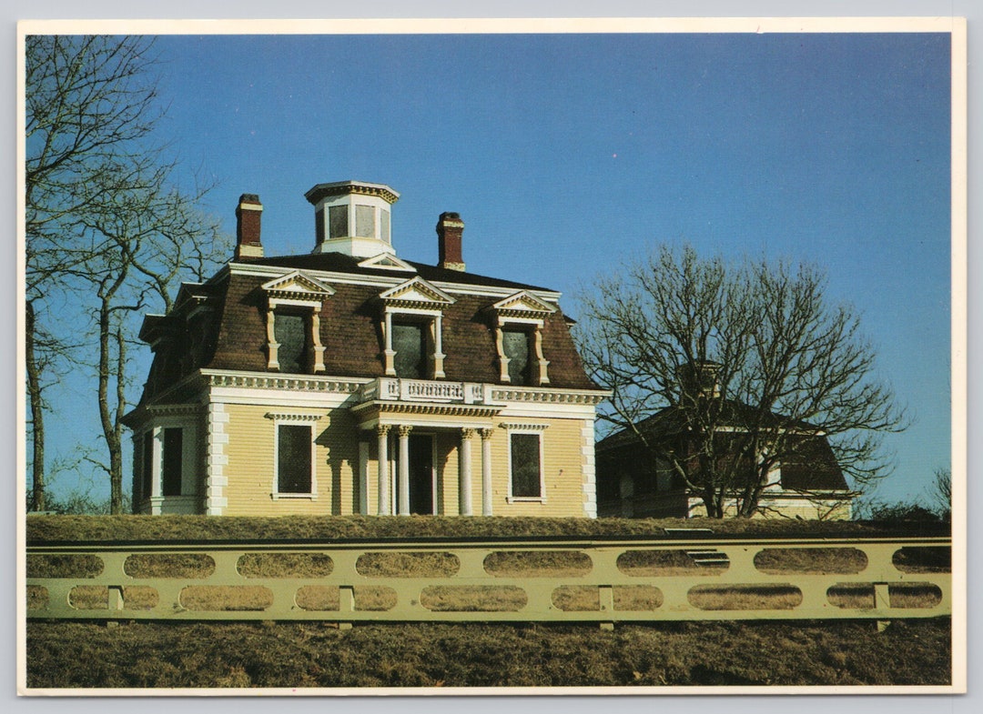 Vintage Postcard, Captain Penniman House, Cape Cod National Seashore ...