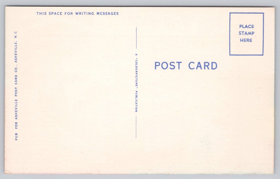 Vintage Comic Postcard, looking Forward to a Thrilling Time, Tunnel of ...