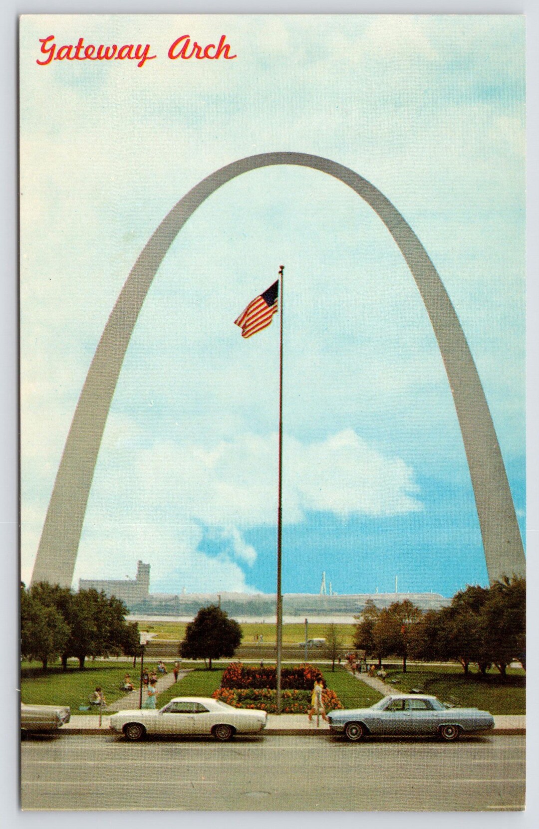 Vintage Postcard, Gateway Arch, Gateway to the West, St. Louis Missouri ...
