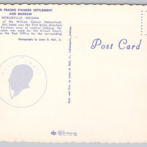 Vintage Postcard, Homestead Living Room, Conner Prairie Pioneer ...