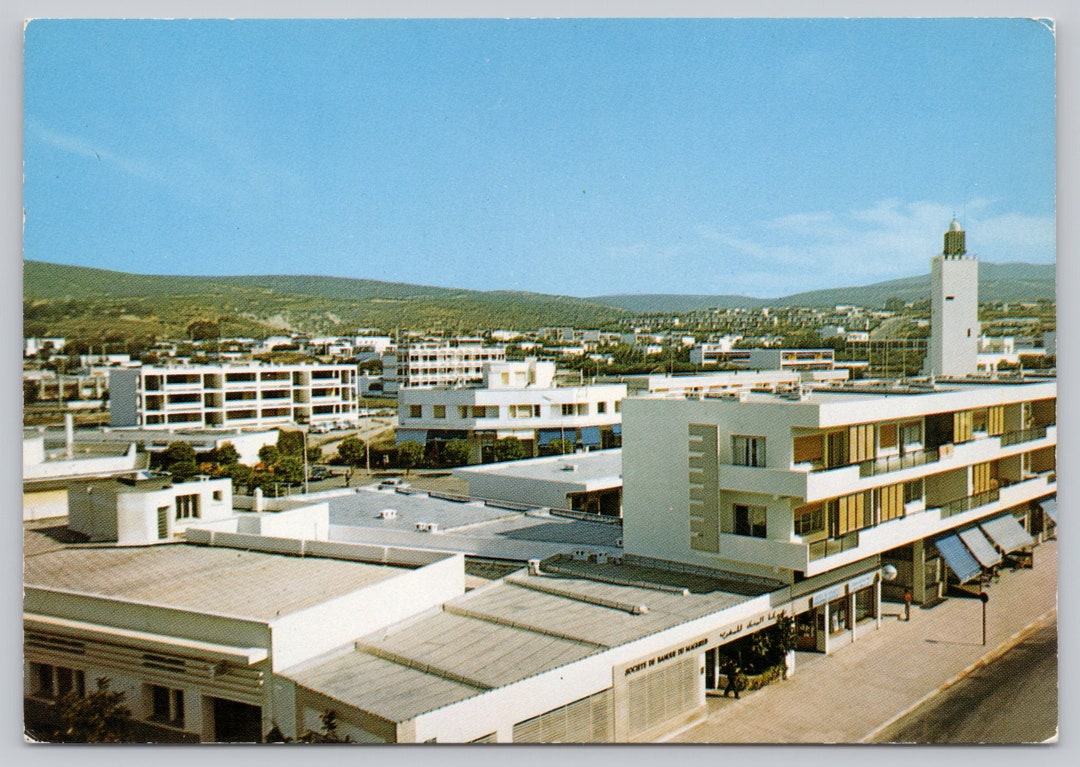 Vintage Postcard, Agadir Morocco, Panoramic View of City, C1970s 4x6 ...