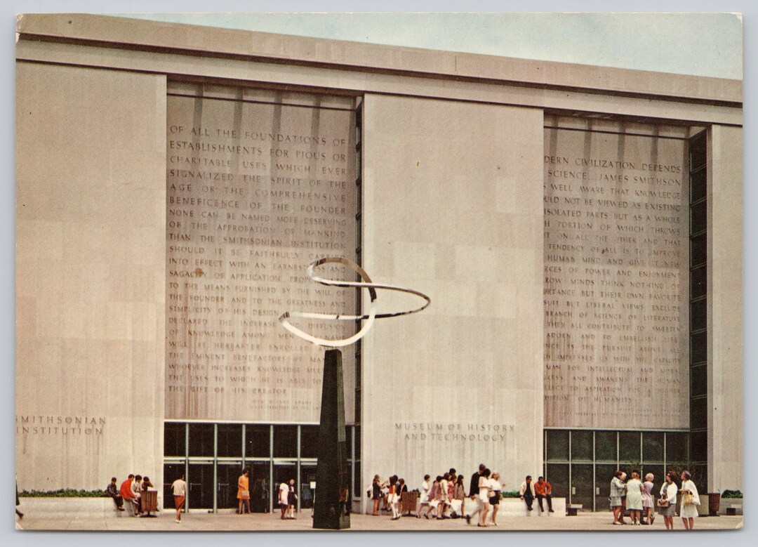 Vintage Postcard, Jose De Rivera Infinity Sculpture, Museum of History ...