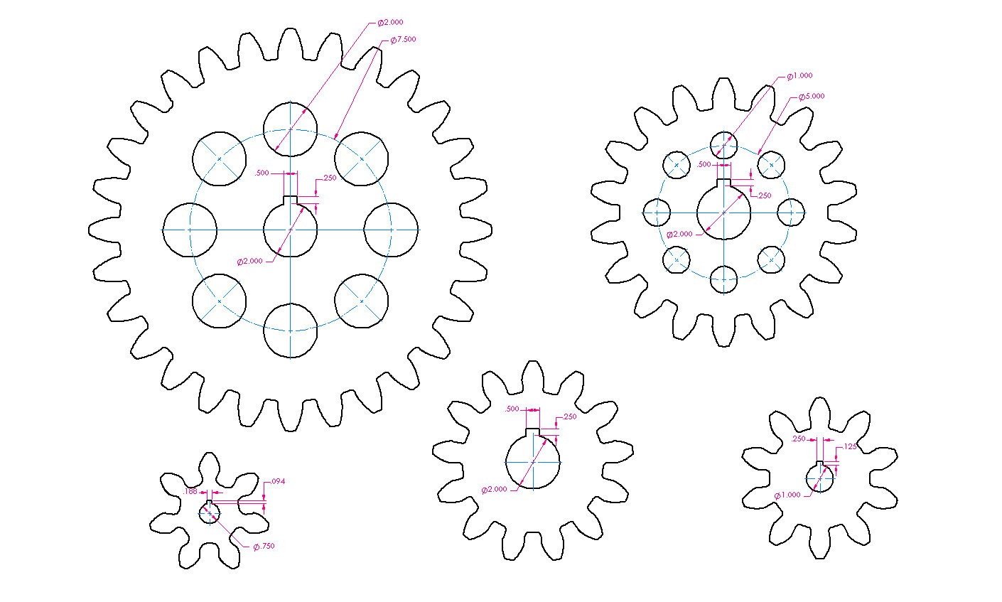 PRECISION GEAR Files 2DP Laser Cut Files CNC Programming. - Etsy