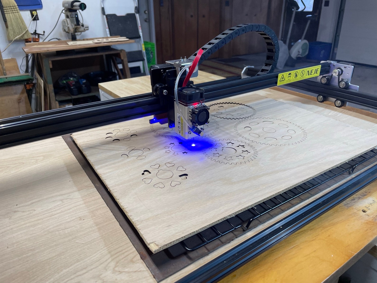 Gear PUZZLE File. STEM Project. It is an Over-sized Fidget Spinner ...