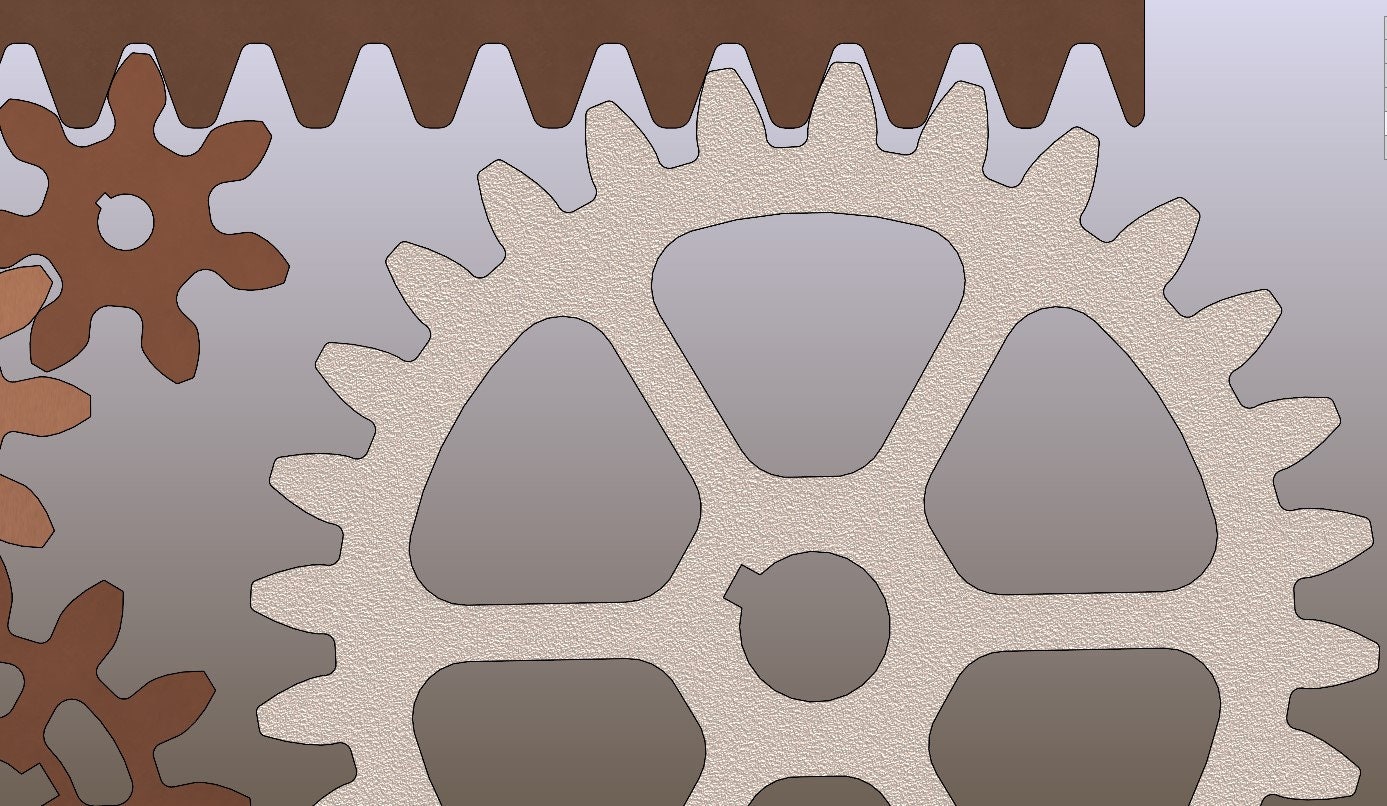 PRECISION GEAR Files 2DP Laser Cut Files CNC Router Files. - Etsy