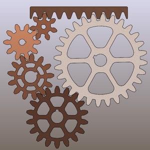 PRECISION GEAR Files, 2DP, Laser Cut Files, CNC Router Files. These ...