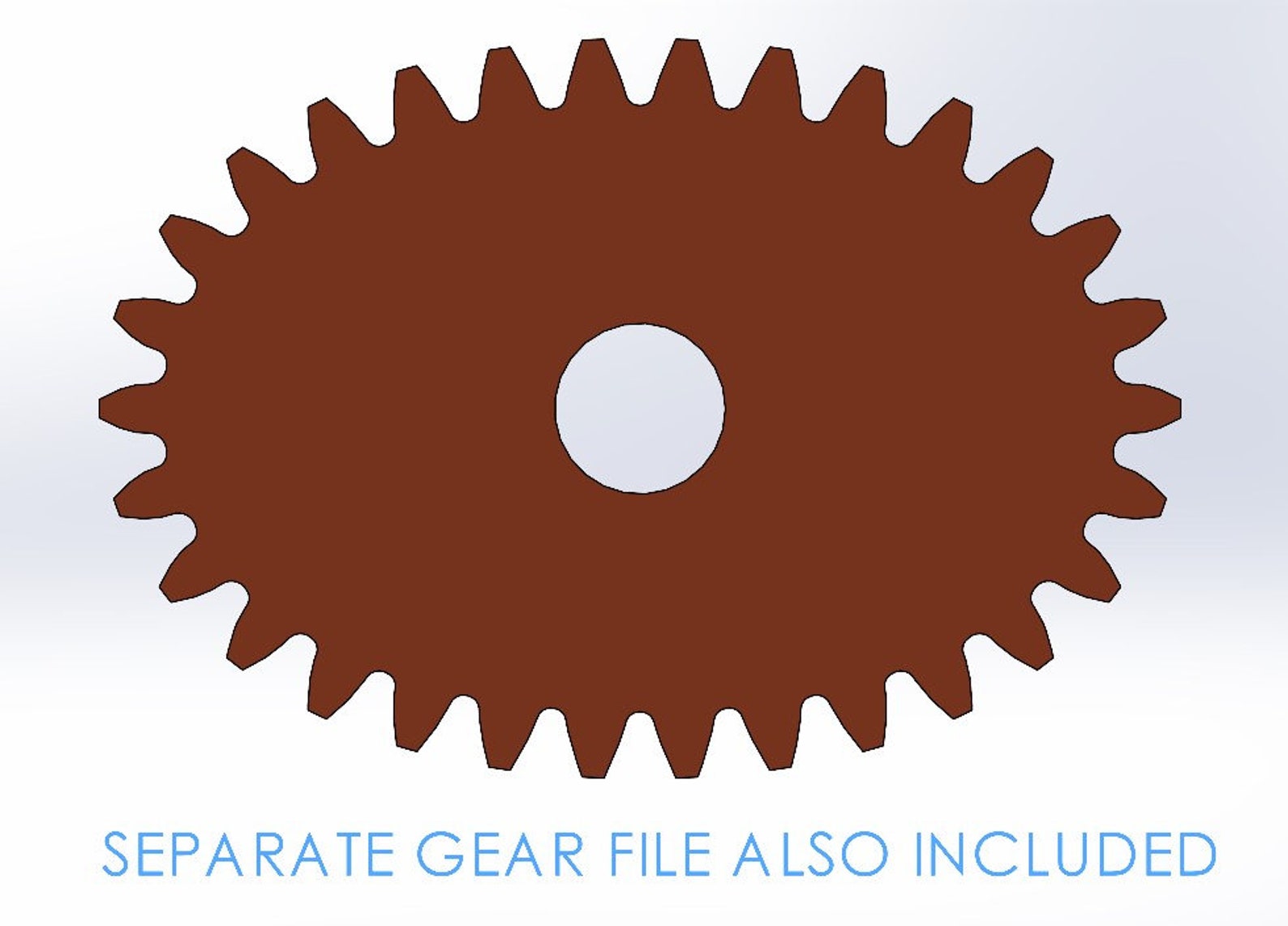 PRECISION Elliptical GEARS,5.89DP, Laser Cut Files, CNC Router Files ...