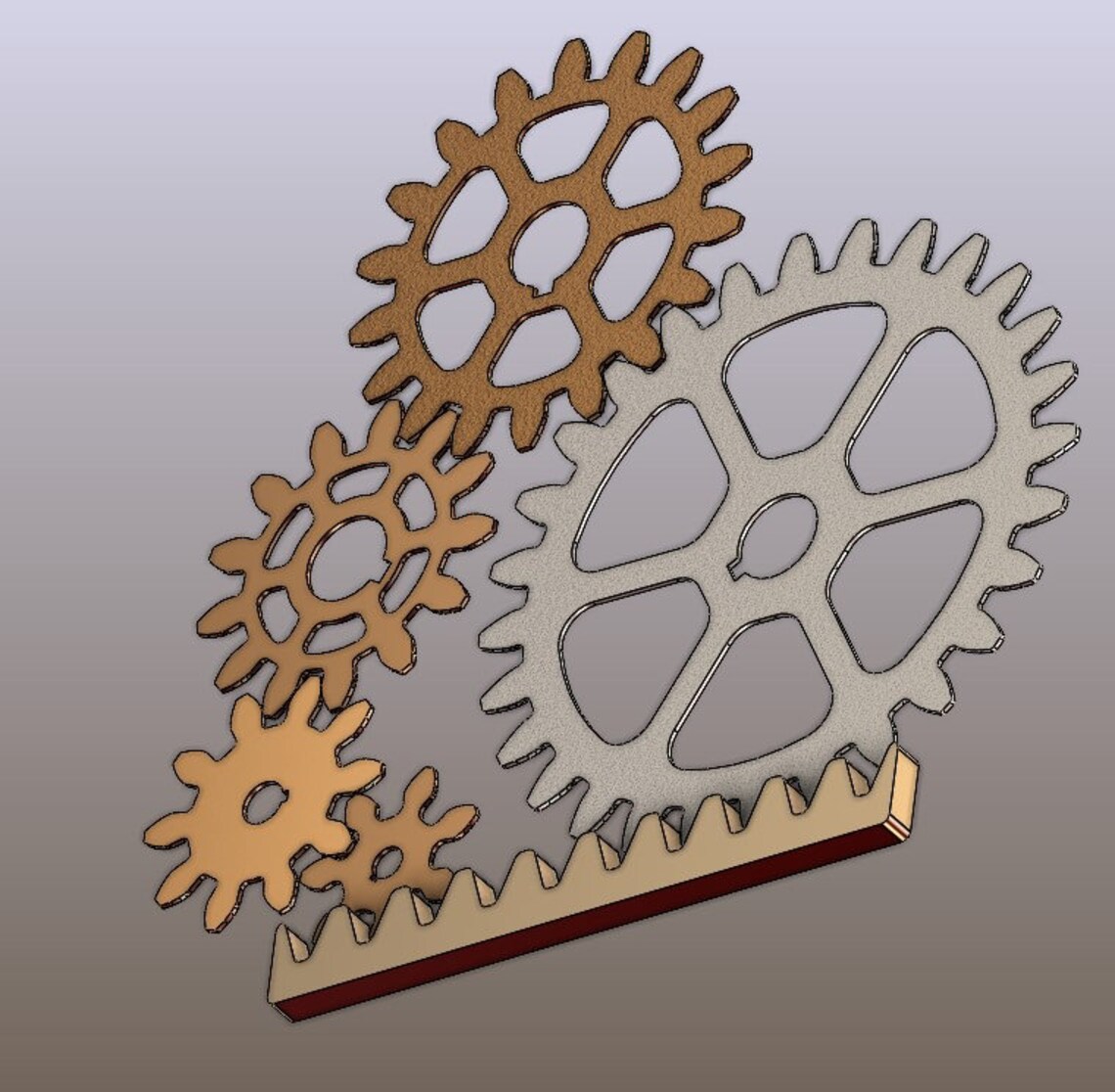 PRECISION GEAR Files 2DP Laser Cut Files CNC Programming. | Etsy