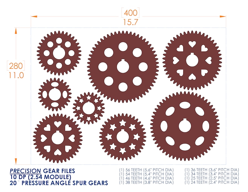 Gear PUZZLE File. STEM Project. It is an Over-sized Fidget Spinner ...