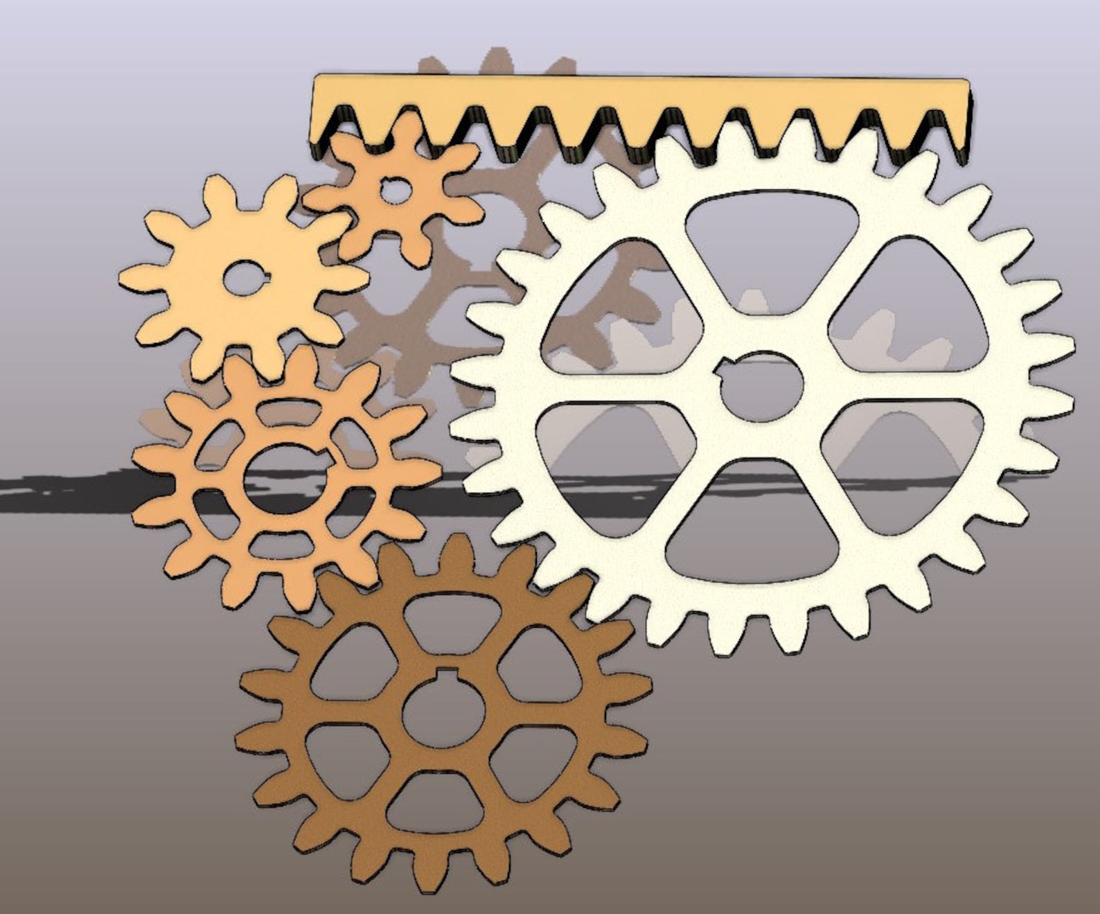 PRECISION GEAR Files 2DP Laser Cut Files CNC Router Files. - Etsy