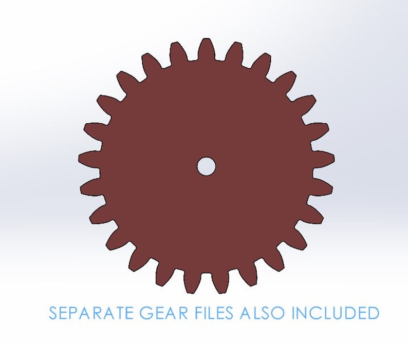 PRECISION GEARS Industrial Grade Gears 10DP Laser Cut Files - Etsy