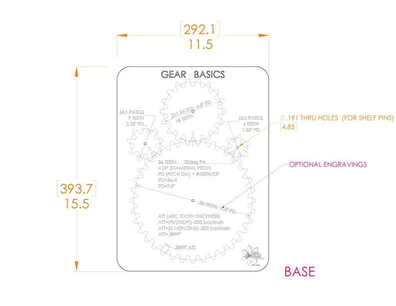 GEAR TEACHER. Interactive, Hands on Tutor Demonstrate 3 Gear Ratios ...
