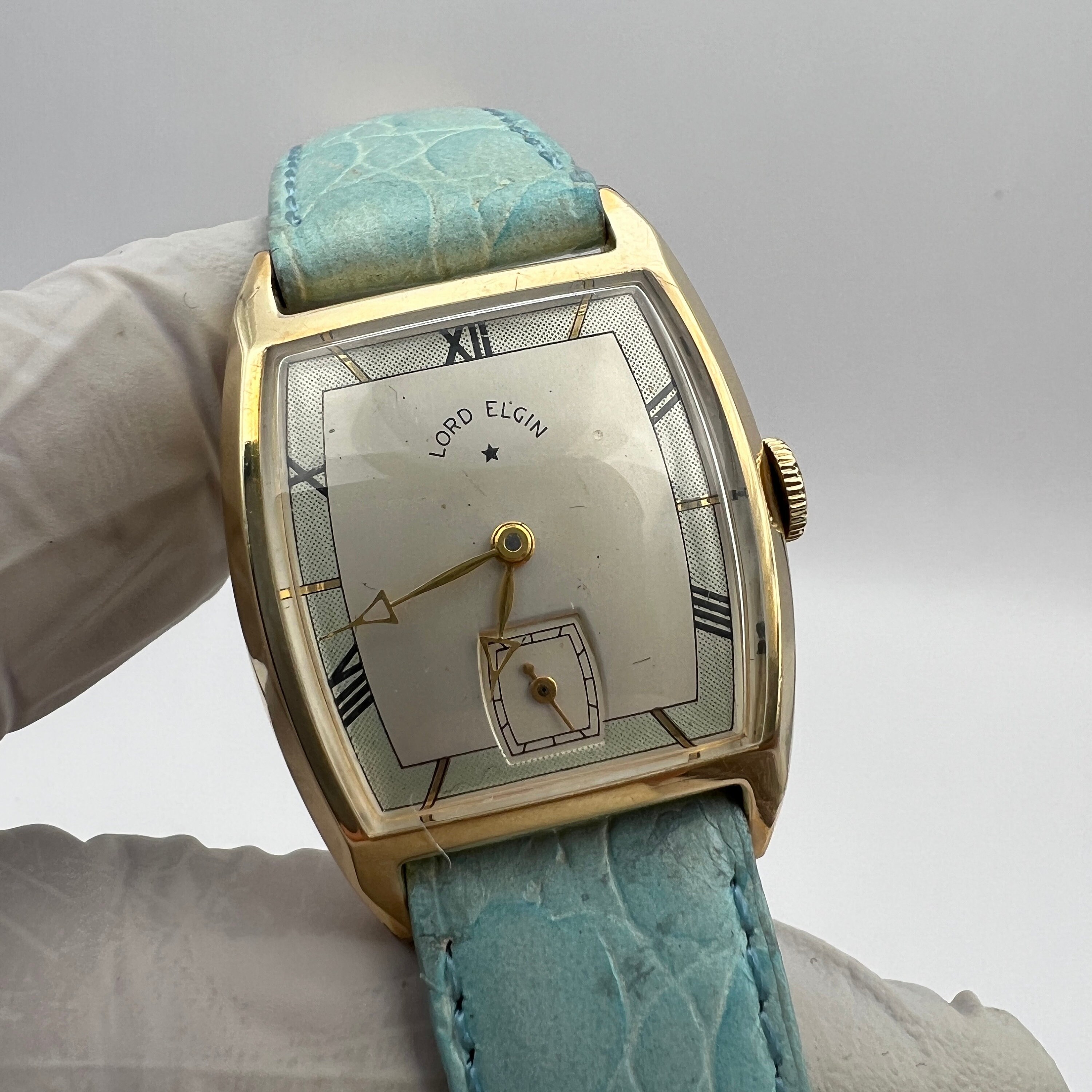 C. 1950 Collectible and Original 14k Gold Filled Mid-century Lord Elgin ...
