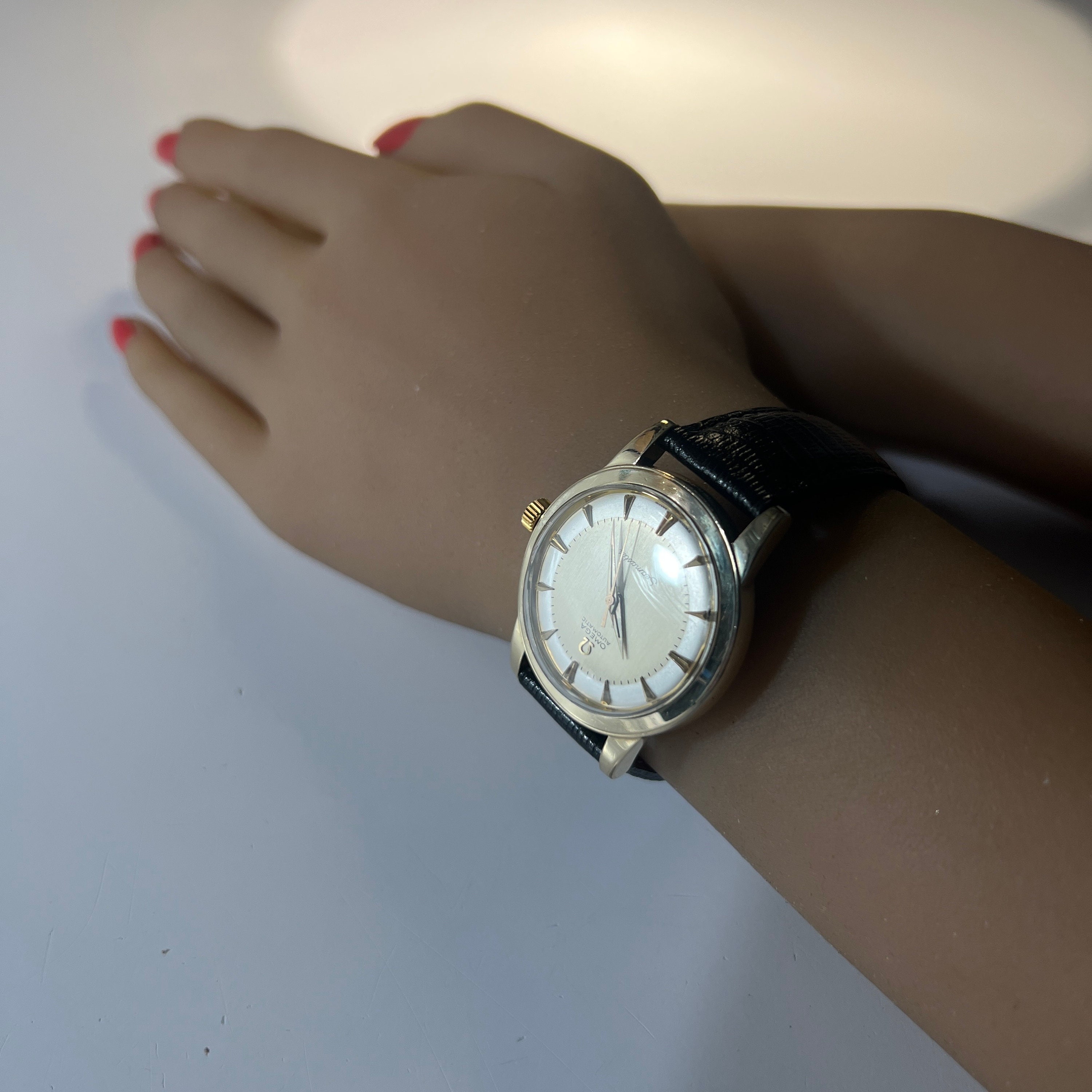 C. 1960 Fine Collectible 14k Gold Filled Mid-century Omega Seamaster ...