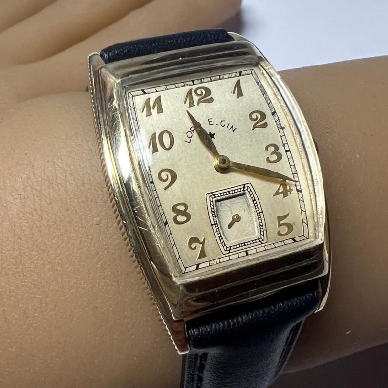 C. 1950 Collectible and Original 14k Gold Filled Mid-century Lord Elgin ...