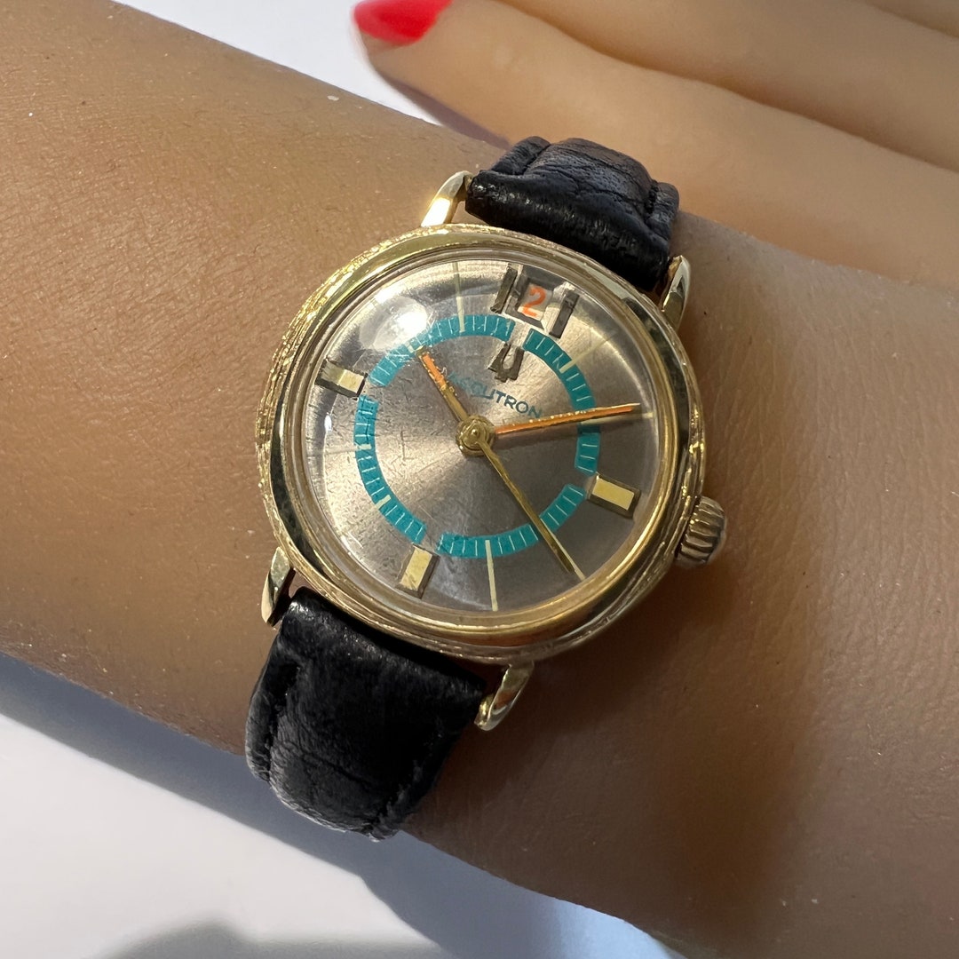 C. 1970 14k Gold Mid-century Bulova N2 Women's Accutron Watch - Etsy
