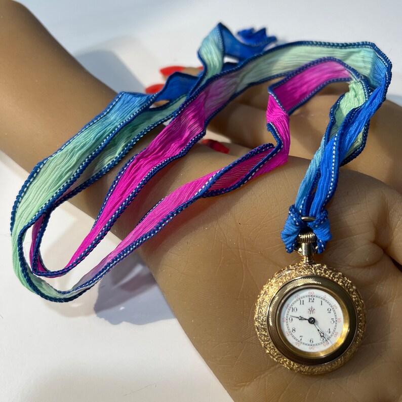 C. 1890 14k Gold Filled Victorian Era Fine Waltham Ladies Pocket Watch ...