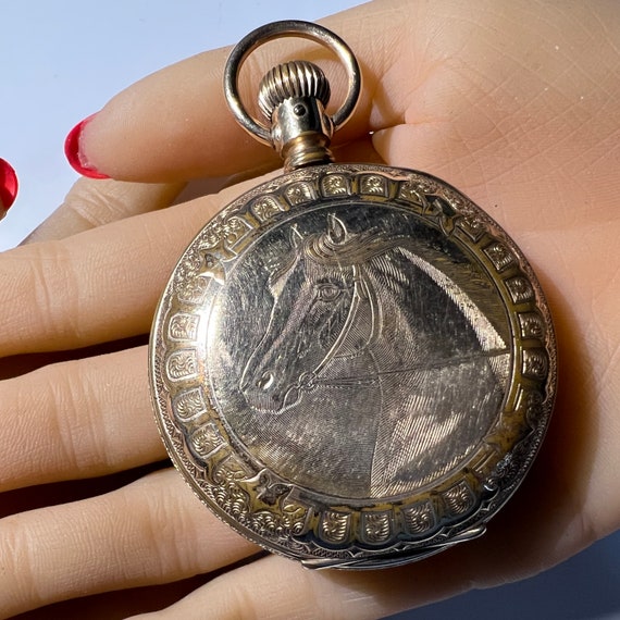 c. 1900 14k Gold Filled Victorian Era Fine Waltham Po… - Gem