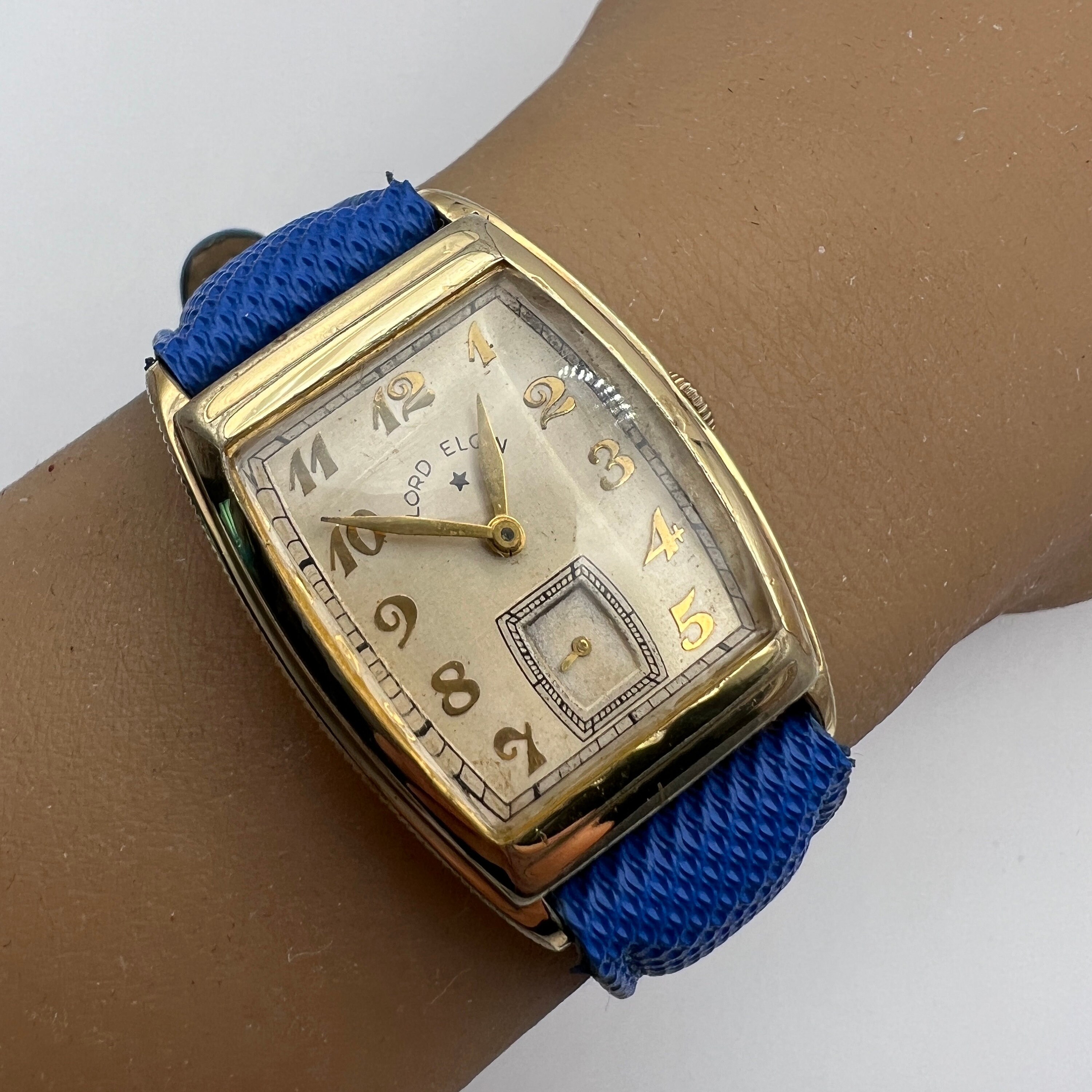 C. 1950 Collectible and Original 14k Gold Filled Mid-century Lord Elgin ...