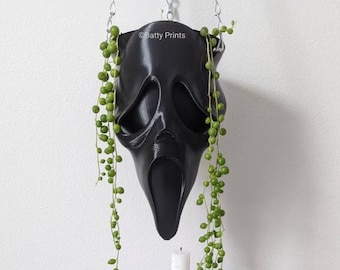 Scream Ghostface Planter Pot - Etsy