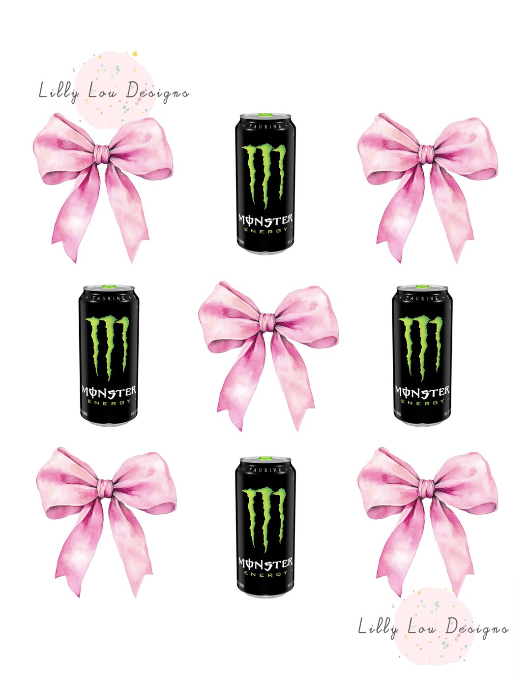 Monster Energy Coquette PNG Digital File - Etsy