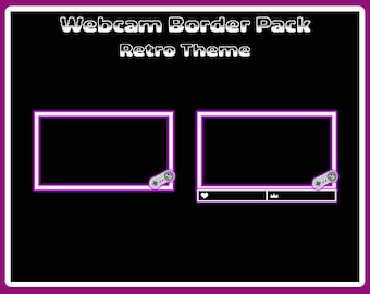 ANIMATED WEBCAM BORDERS X3 Constellation Moon Themed Webcam Borders for ...
