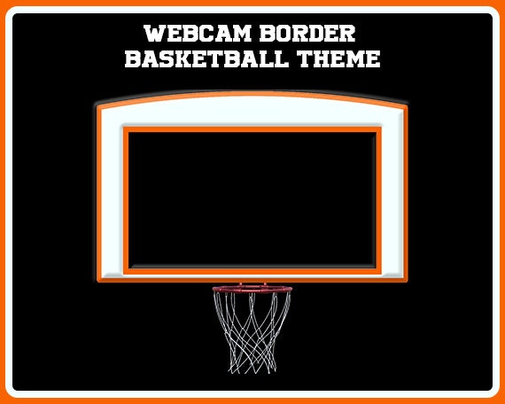 Basketball Hoop Border