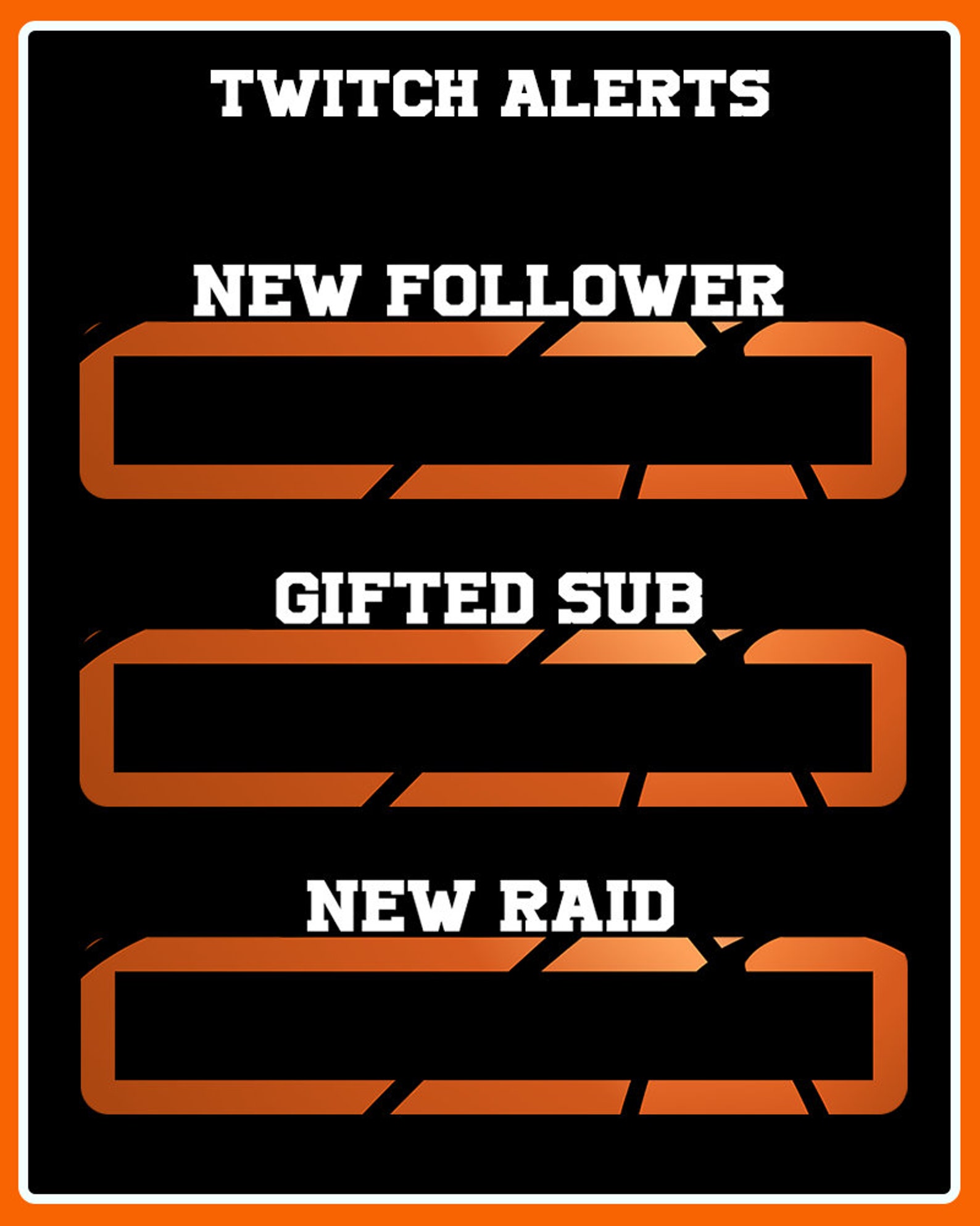 Basketball Themed Complete Twitch Stream Package- Overlays, Alerts ...