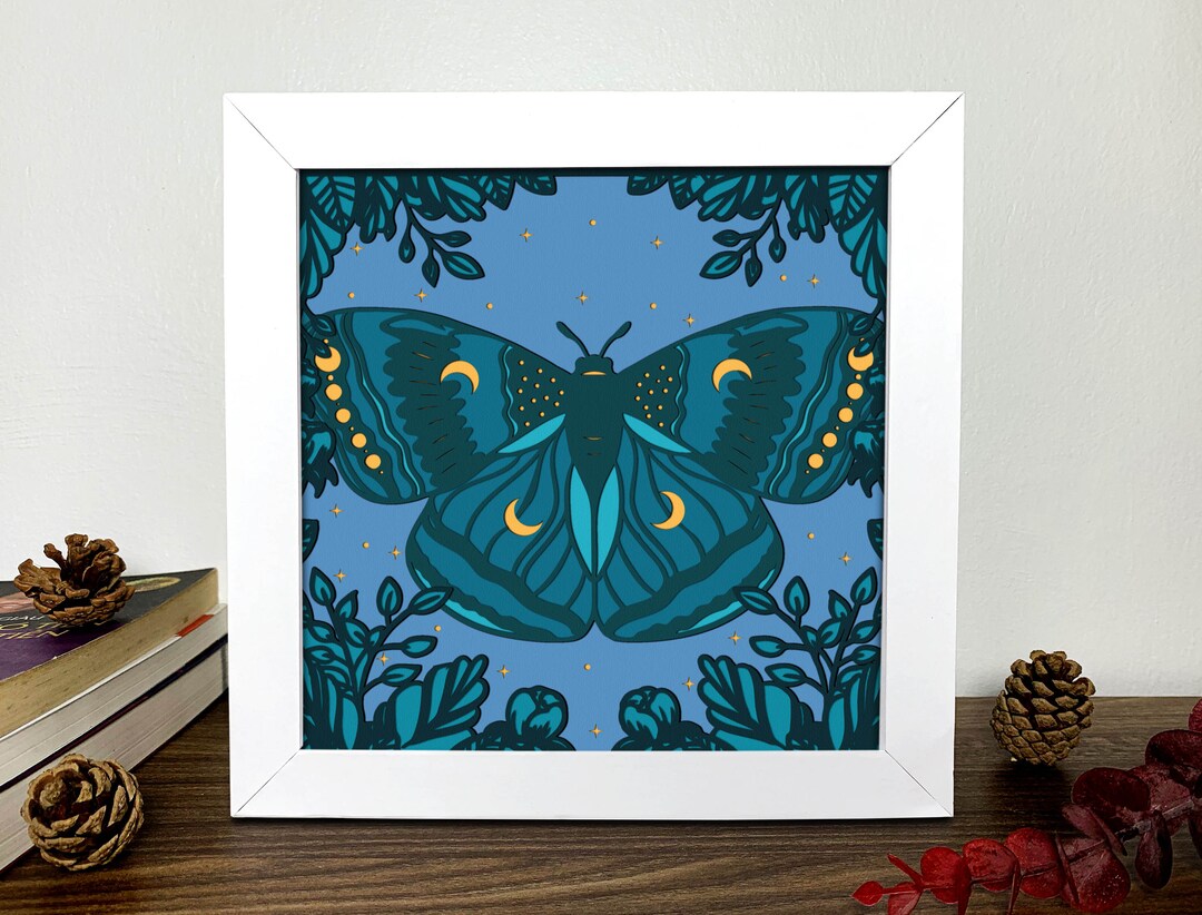 Butterfly Shadow Box 3D Svg ,butterfly 3D Svg ,butterfly 3D Box Svg ...