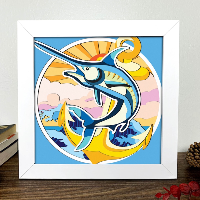 Fish Shadow Box - Etsy