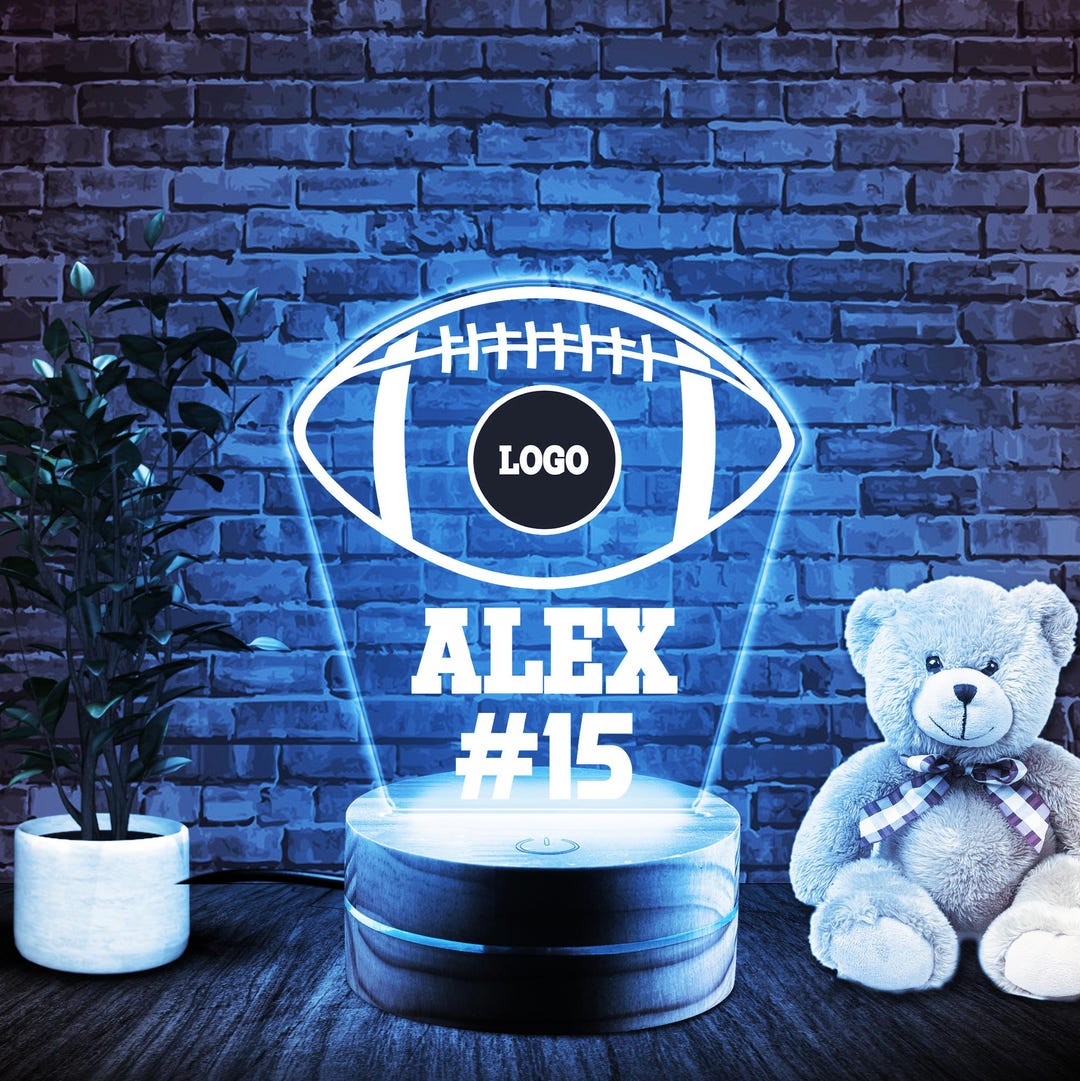 Custom Sport Team Light, House Divided Baseball, American Football ...