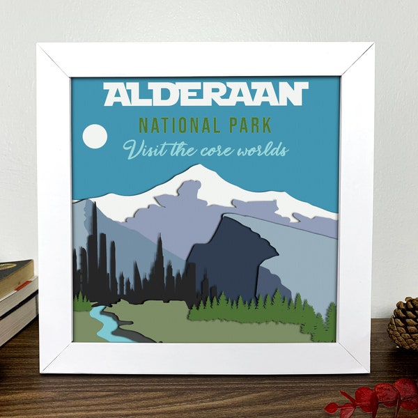 Starwars Svg Files Shadow Box - Etsy