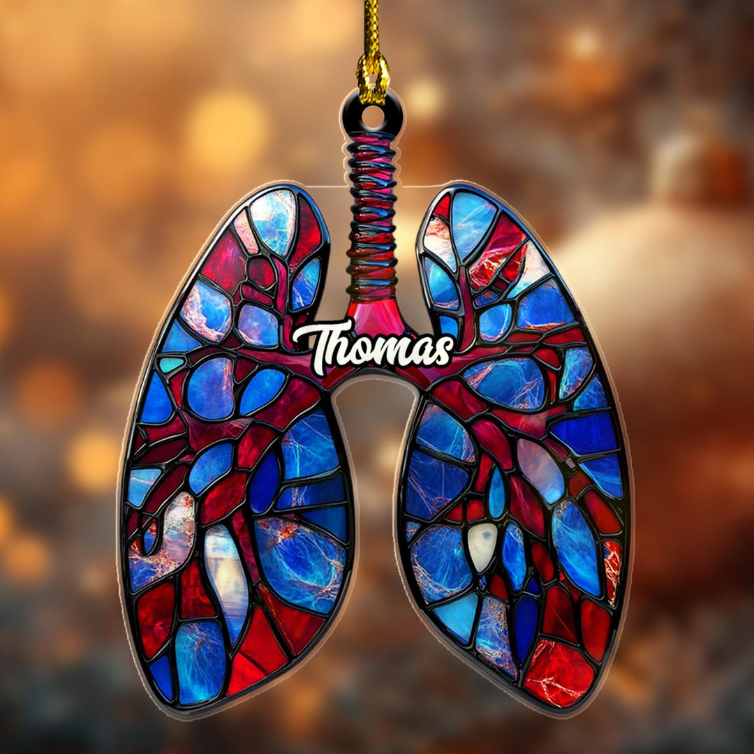 Anatomical Floral Kidneys Christmas Ornament, Christmas Gift, Unique ...