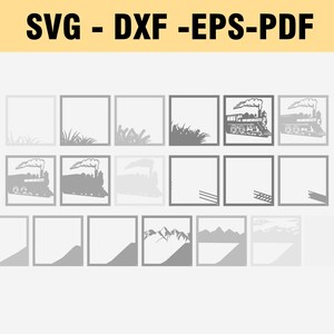 Train Shadow Box 3D Svg ,train 3D Svg ,train 3D Box Svg ,train Light ...